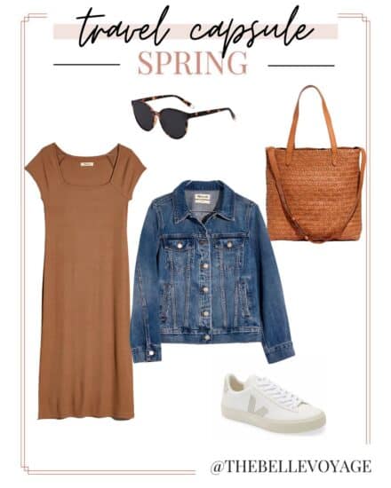 The Perfect Spring Travel Capsule Wardrobe: 15 Must-Have Pieces