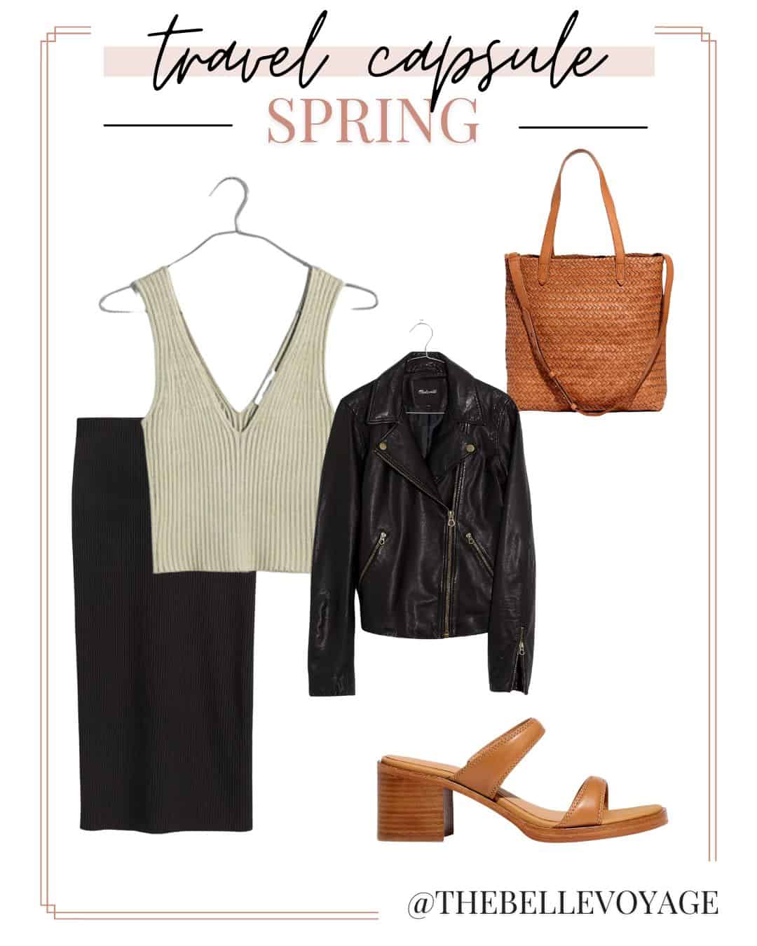 The Perfect Spring Travel Capsule Wardrobe: 15 Must-Have Pieces