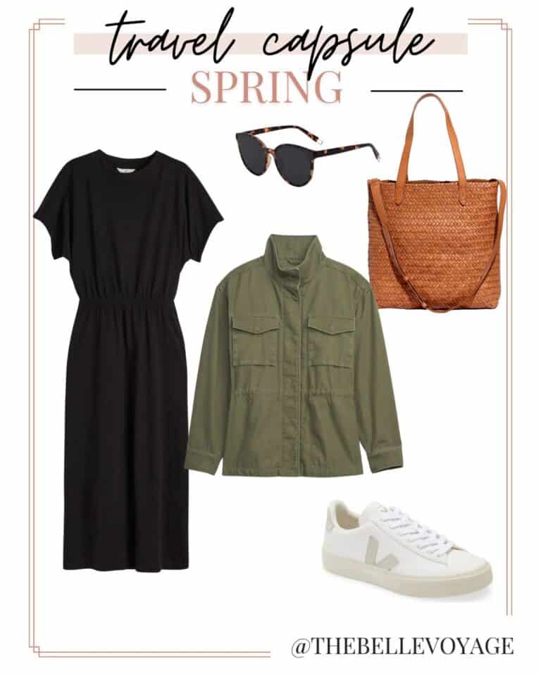 The Perfect Spring Travel Capsule Wardrobe: 15 Must-Have Pieces