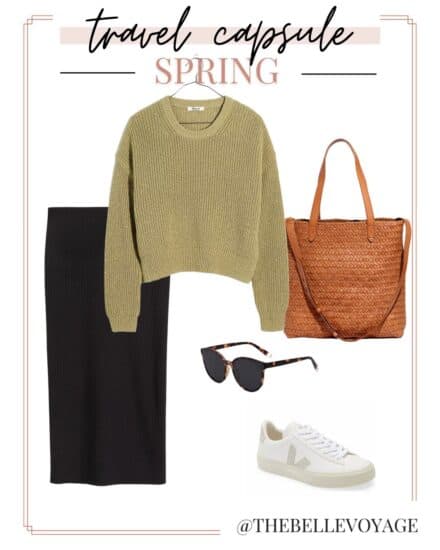 The Perfect Spring Travel Capsule Wardrobe: 15 Must-Have Pieces