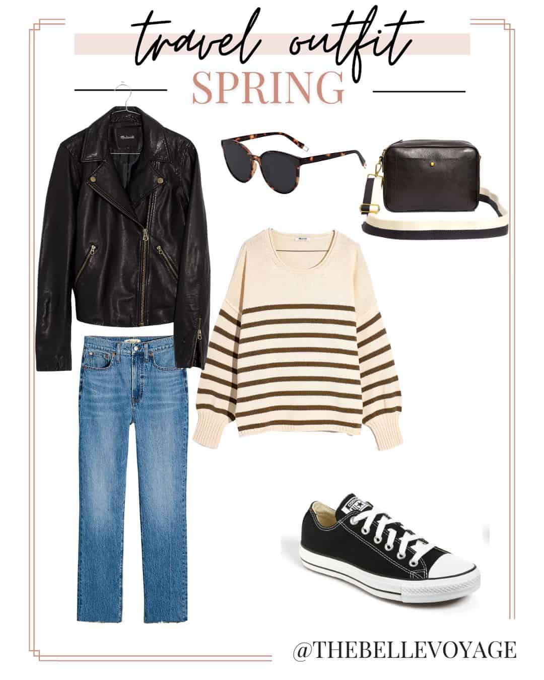 Cute Spring Travel Outfit Ideas: What to Wear on A Spring Vacation