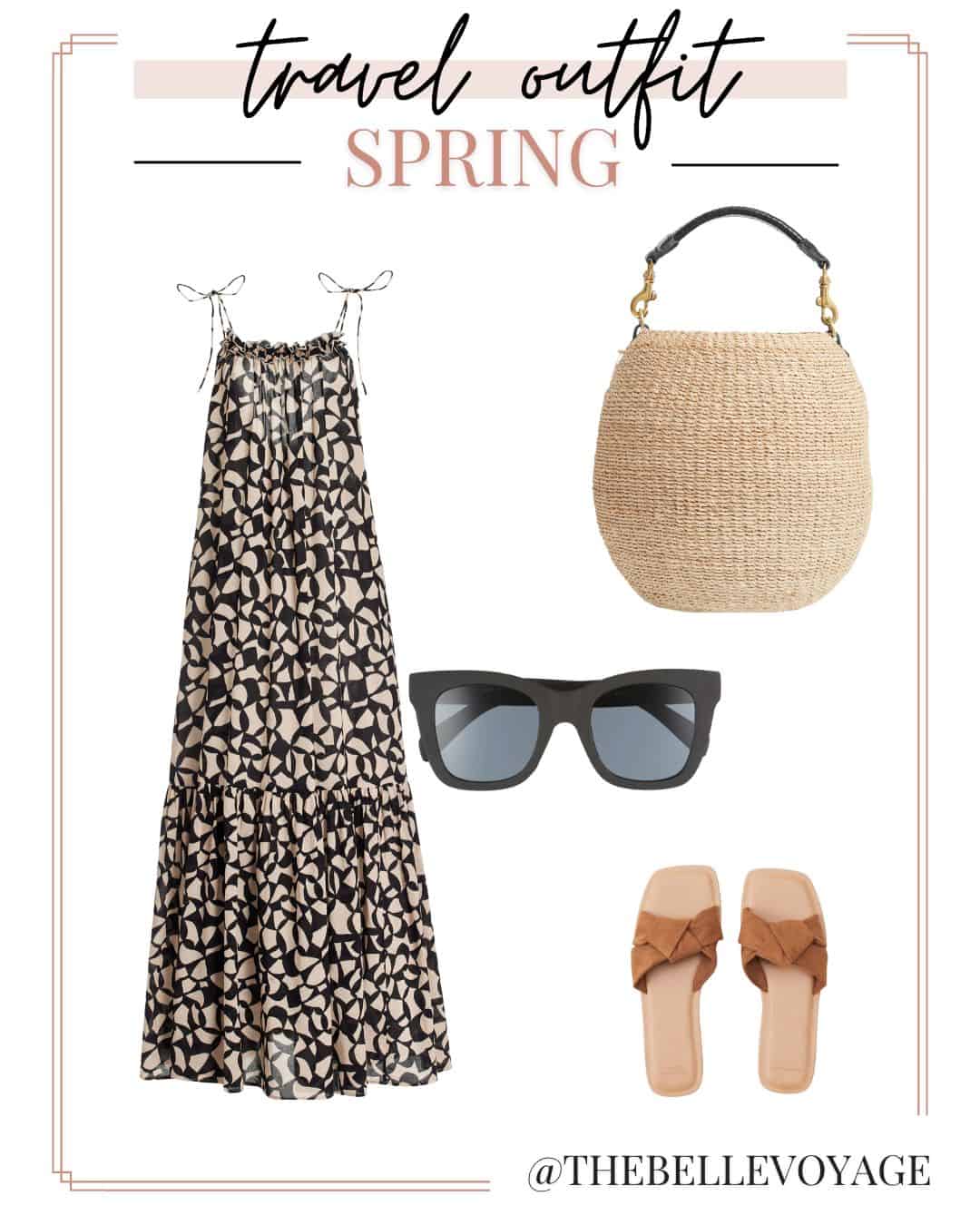 Cute Spring Travel Outfit Ideas: What to Wear on A Spring Vacation