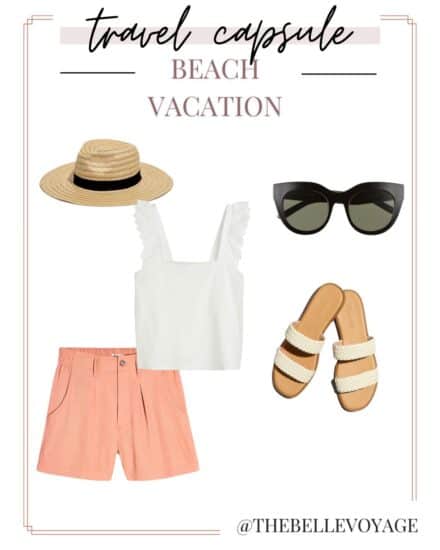 How to Create the Ultimate Beach Vacation Capsule Wardrobe