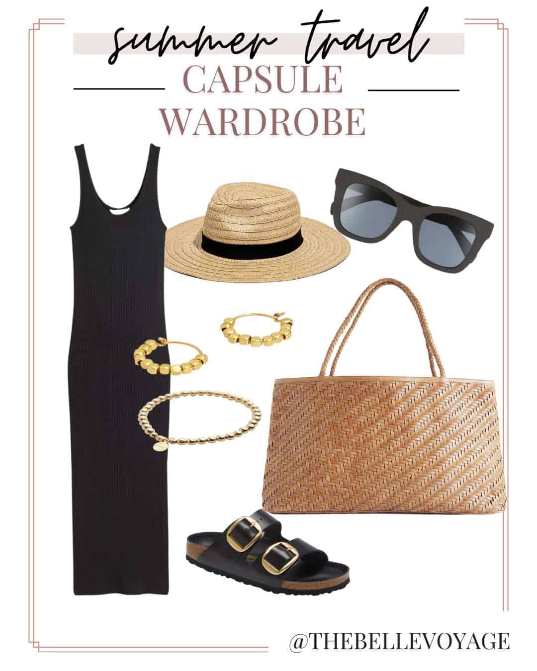 The Perfect Summer Travel Capsule Wardrobe: 15 Must-Have Pieces