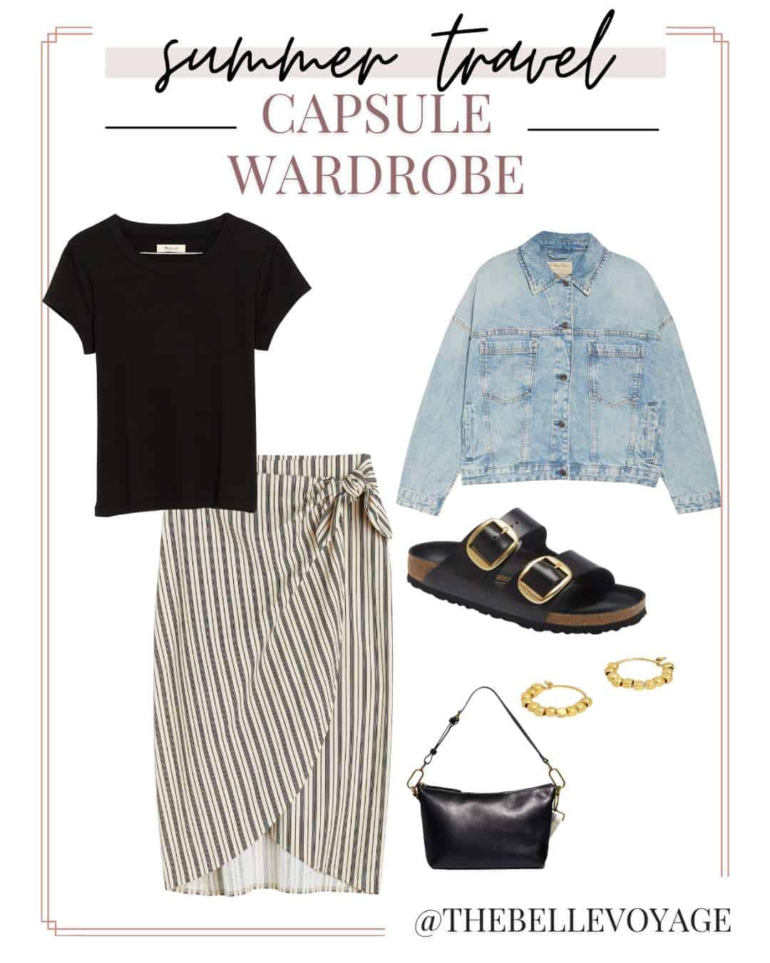 The Perfect Summer Travel Capsule Wardrobe: 15 Must-Have Pieces